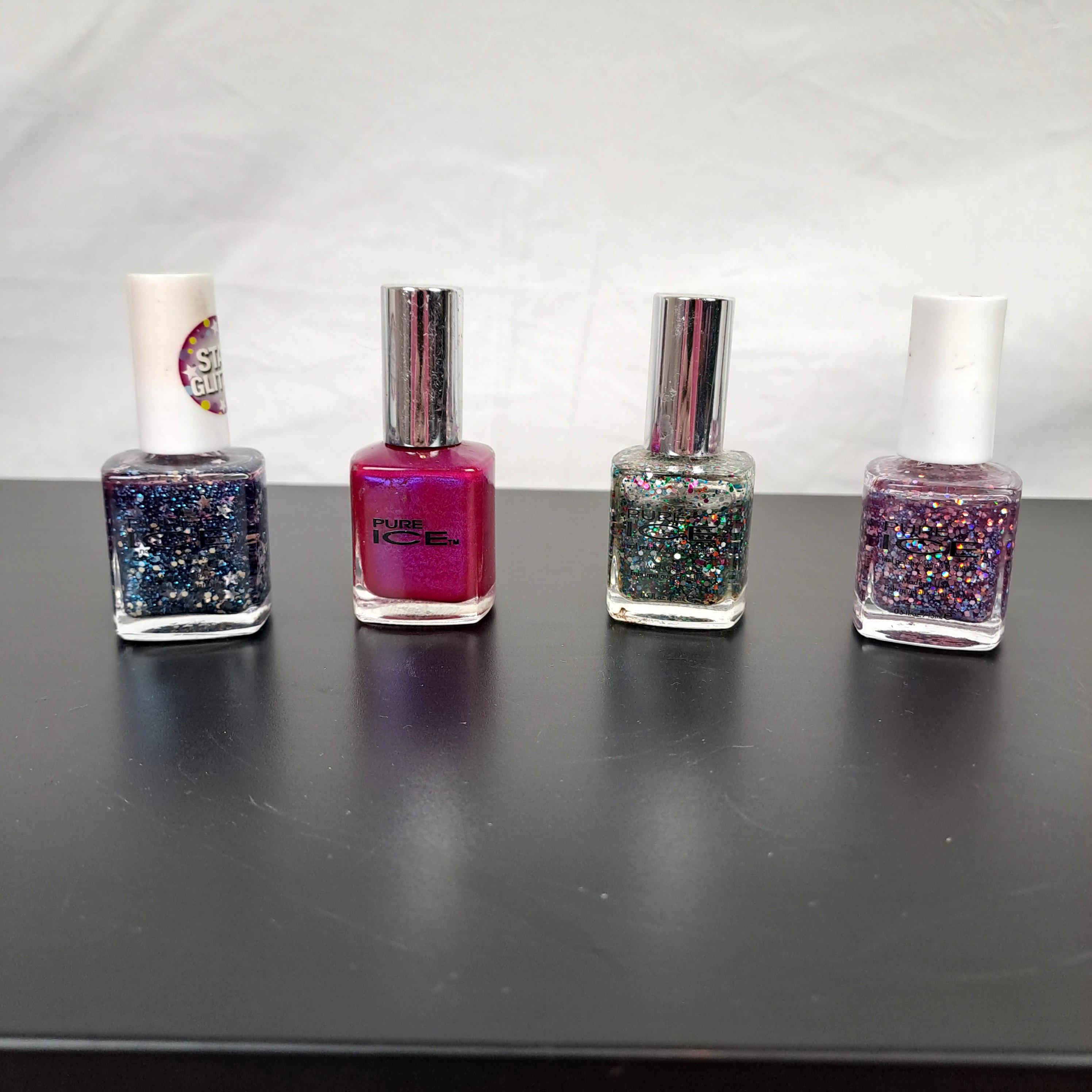 Vintage 2000s Pure Ice Glitter Nail Polish Etsy