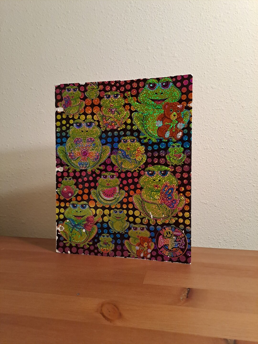 Vintage 90s Y2K Lisa Frank Funkadelic Frogs Folder - Etsy