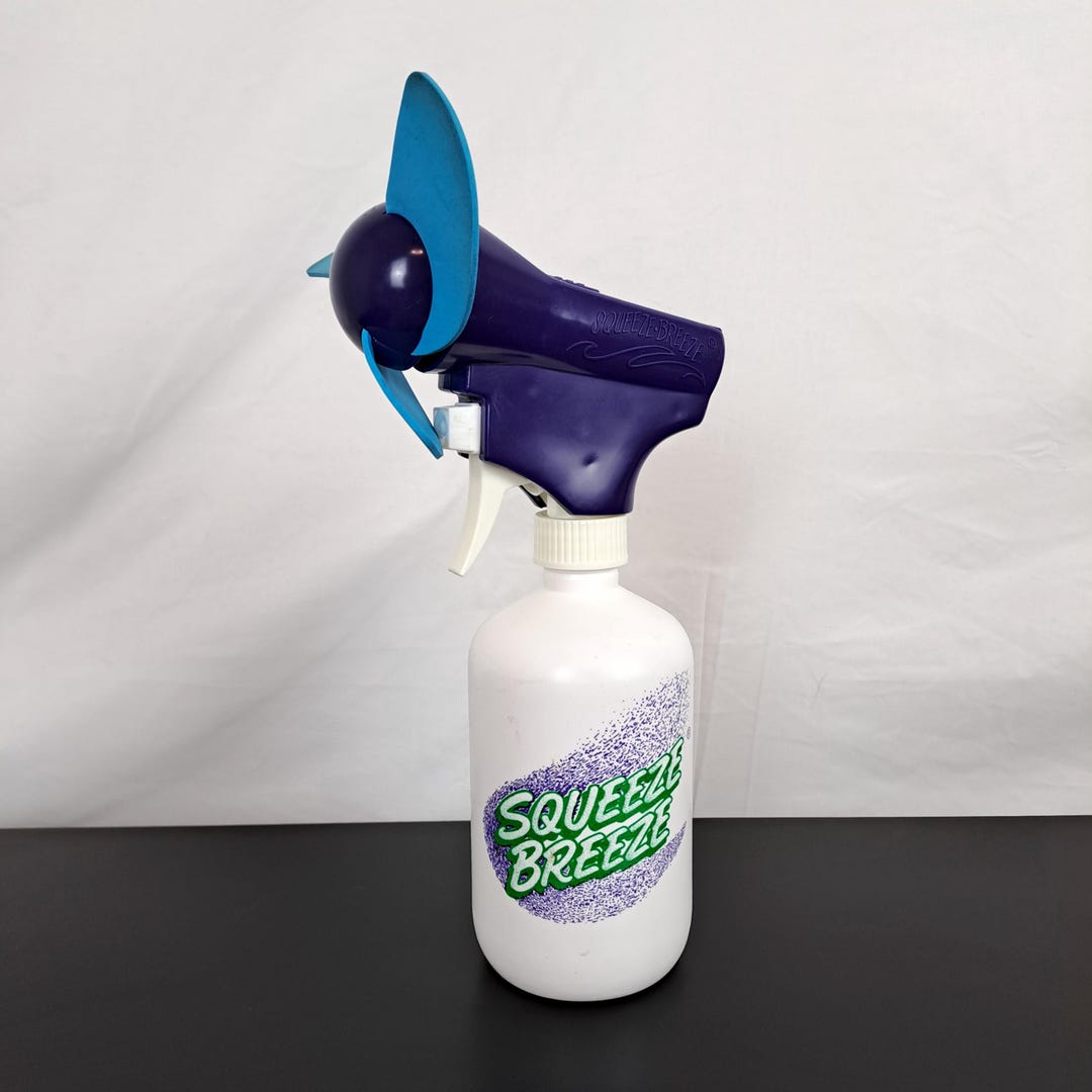Vintage 90s Squeeze Breeze Personal Fan and Mister - Etsy