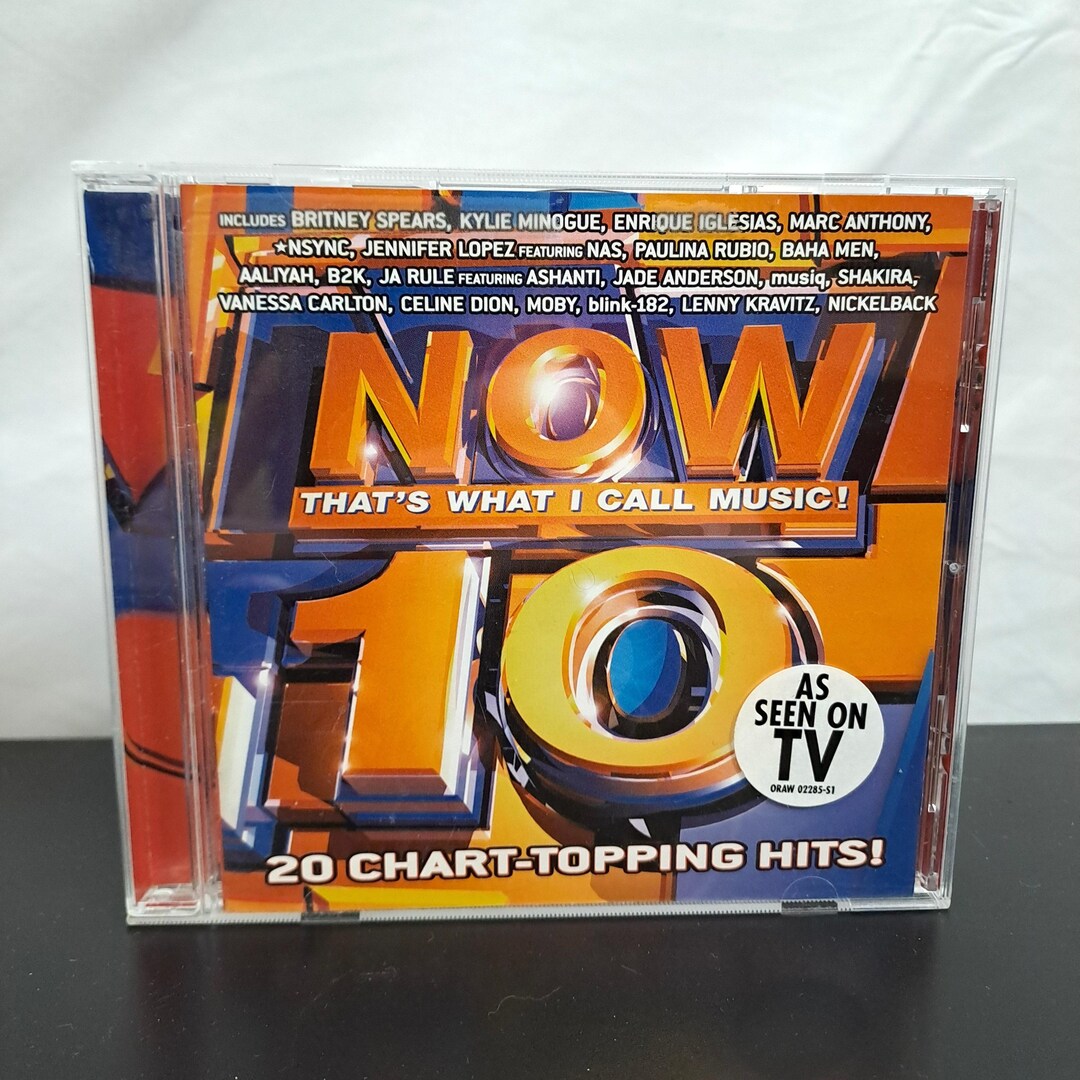 Vintage 2000s Party Mix CD NOW 10 - Etsy