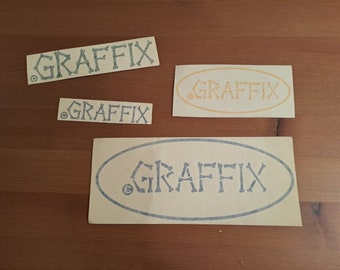 Vintage 90s Graffix Jester Decals - Etsy
