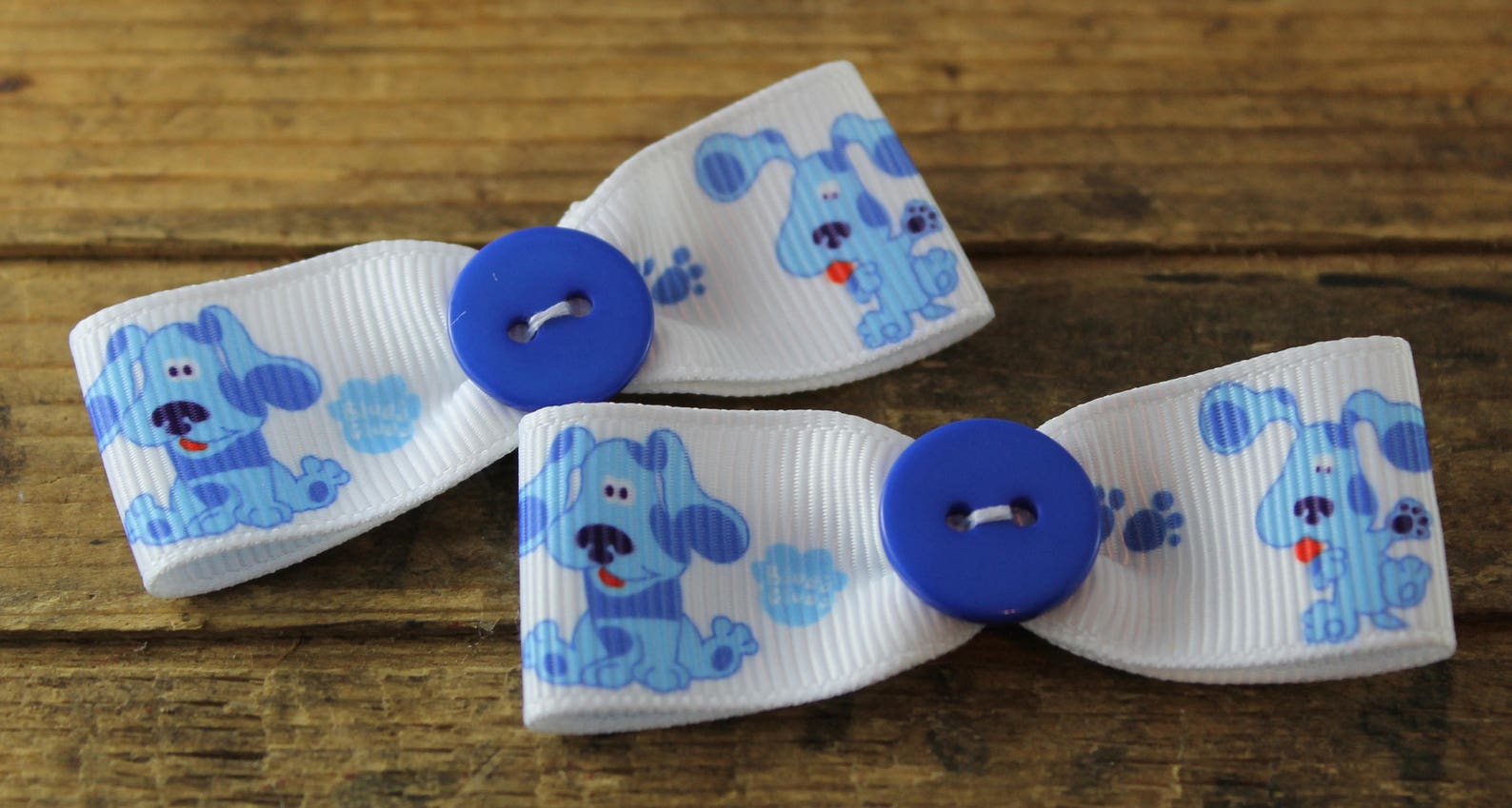 Set of Blues Clues Hair Bows, Blues Clues Bows, Blues Clues Bow ...