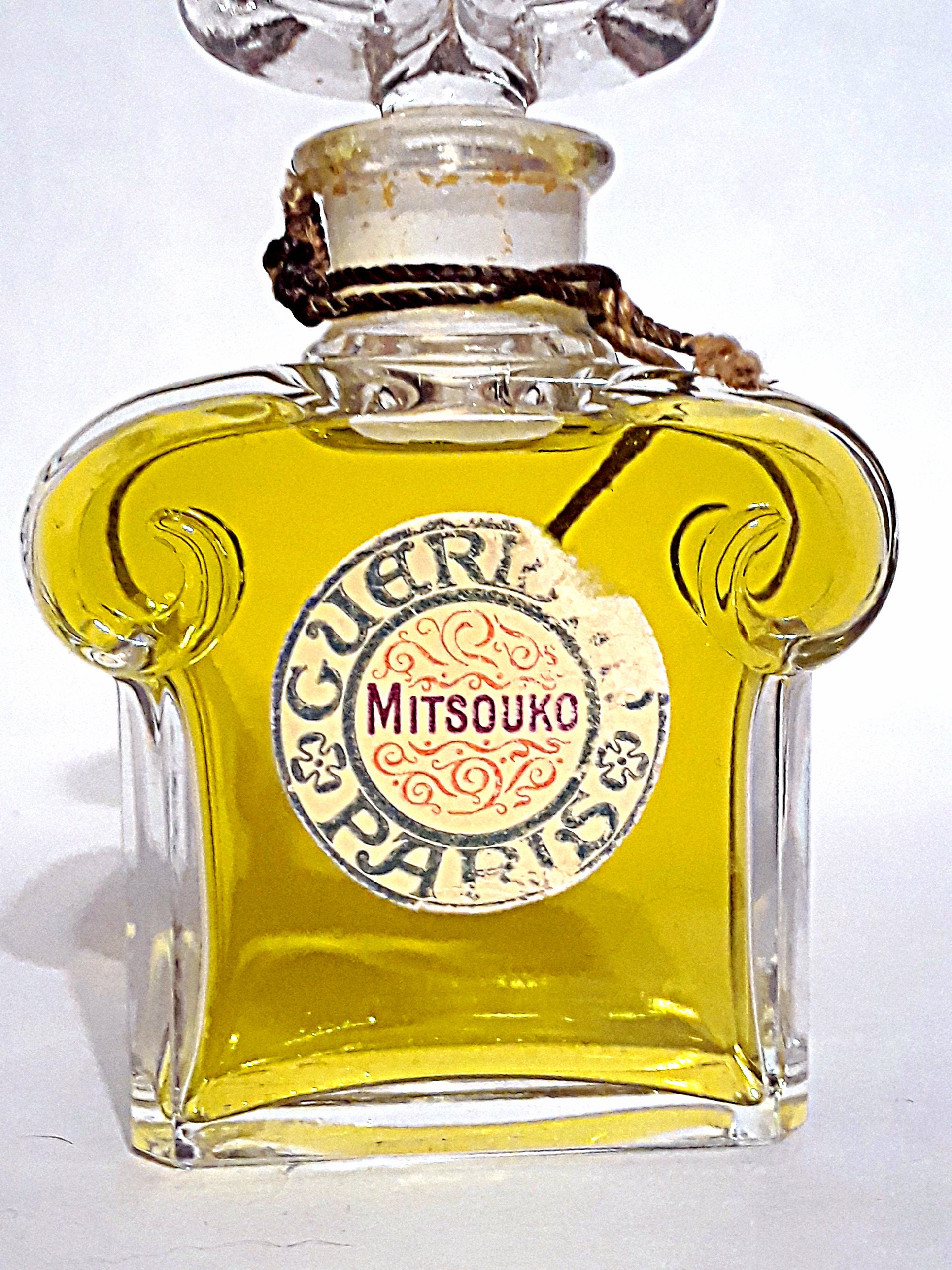 Vintage années 1950 Mitsouko Parfum Extrait Empty Perfume | Etsy France