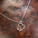 Tooth Necklace, Tooth Outline Pendant Necklace for Dentists, Dental ...