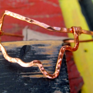 Mississippi Copper Bracelet Hammered, Original Mississippi Copper State ...