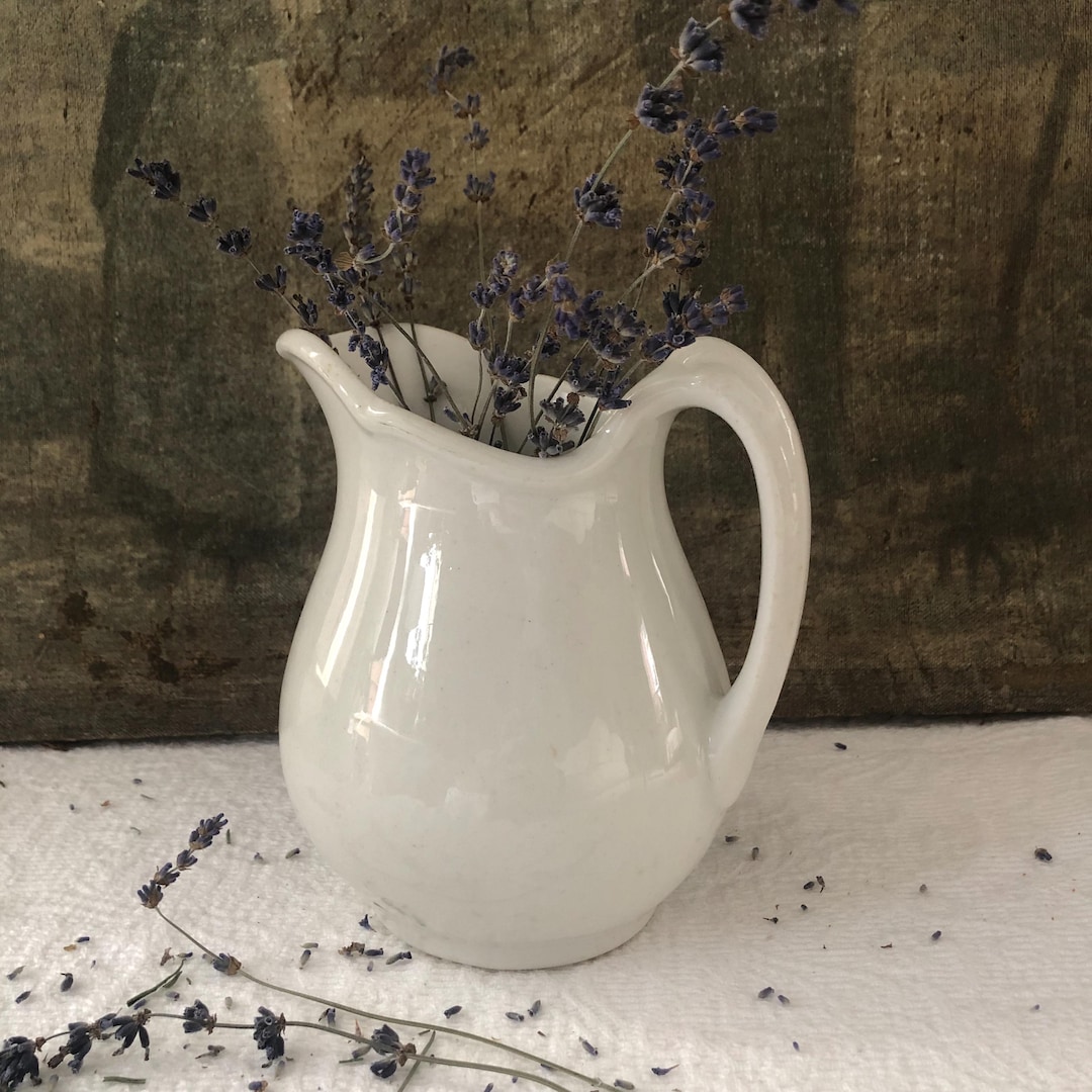 Vintage AVCO Ironstone Vitrifed Pitcher, Restaurant Ware - Etsy