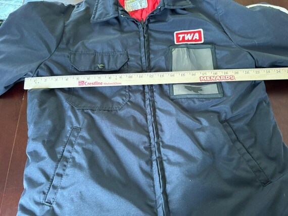 TWA Airport Airlines L Employee Uniform Ramp Crew Jac… - Gem