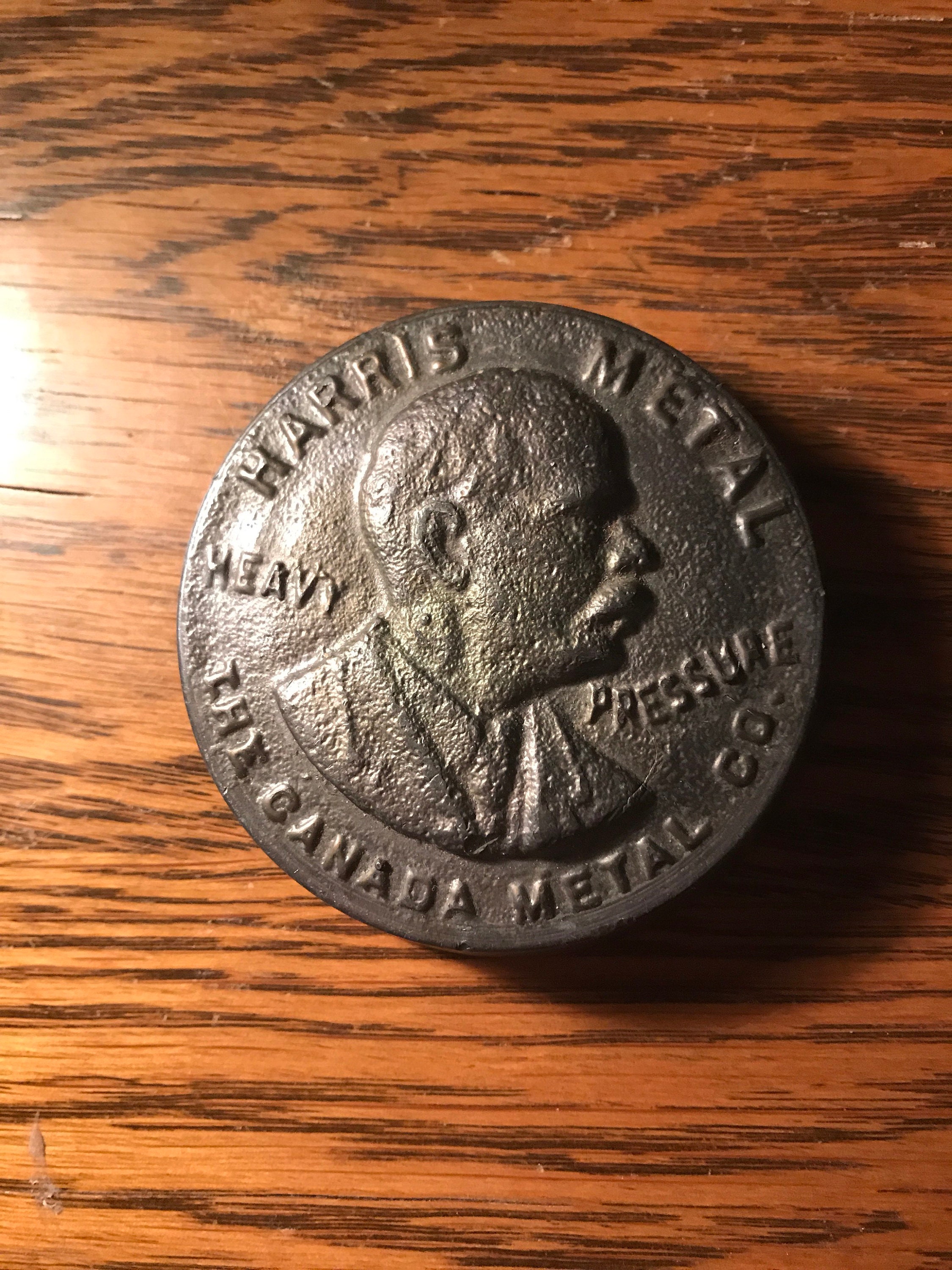 Rare and Unique Harris Metal - the Canada Metal Company Solid Metal ...