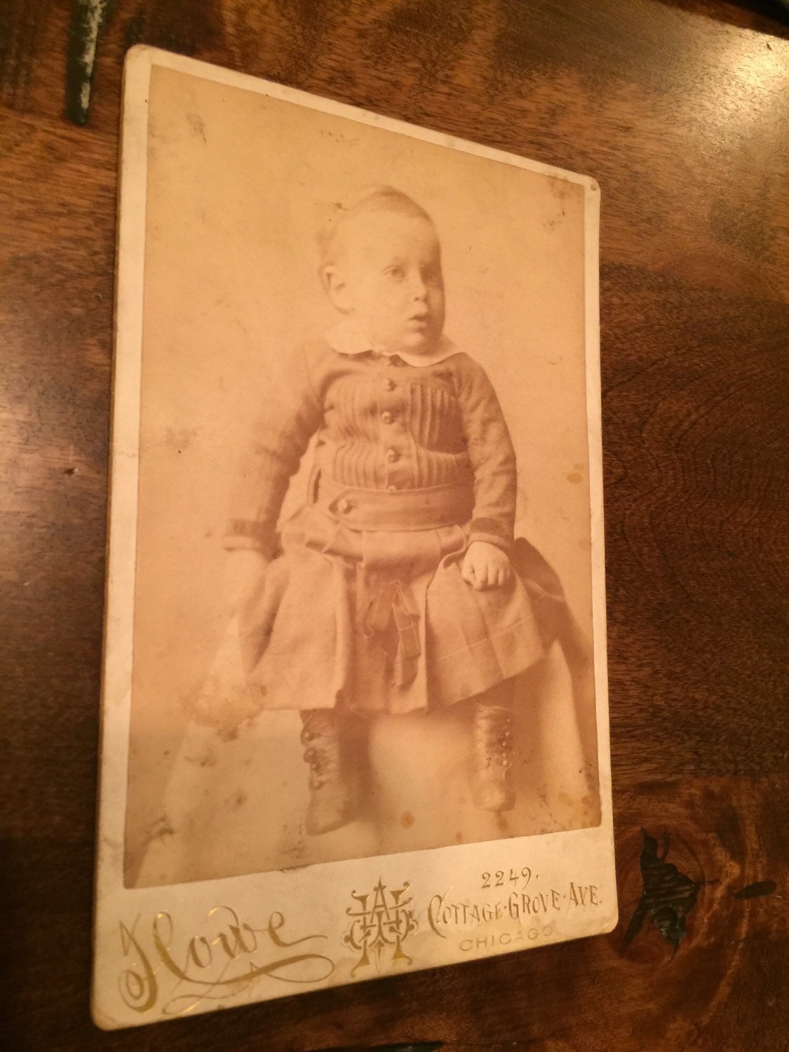 Sepia Baby Photograph Circa 1890 - Etsy