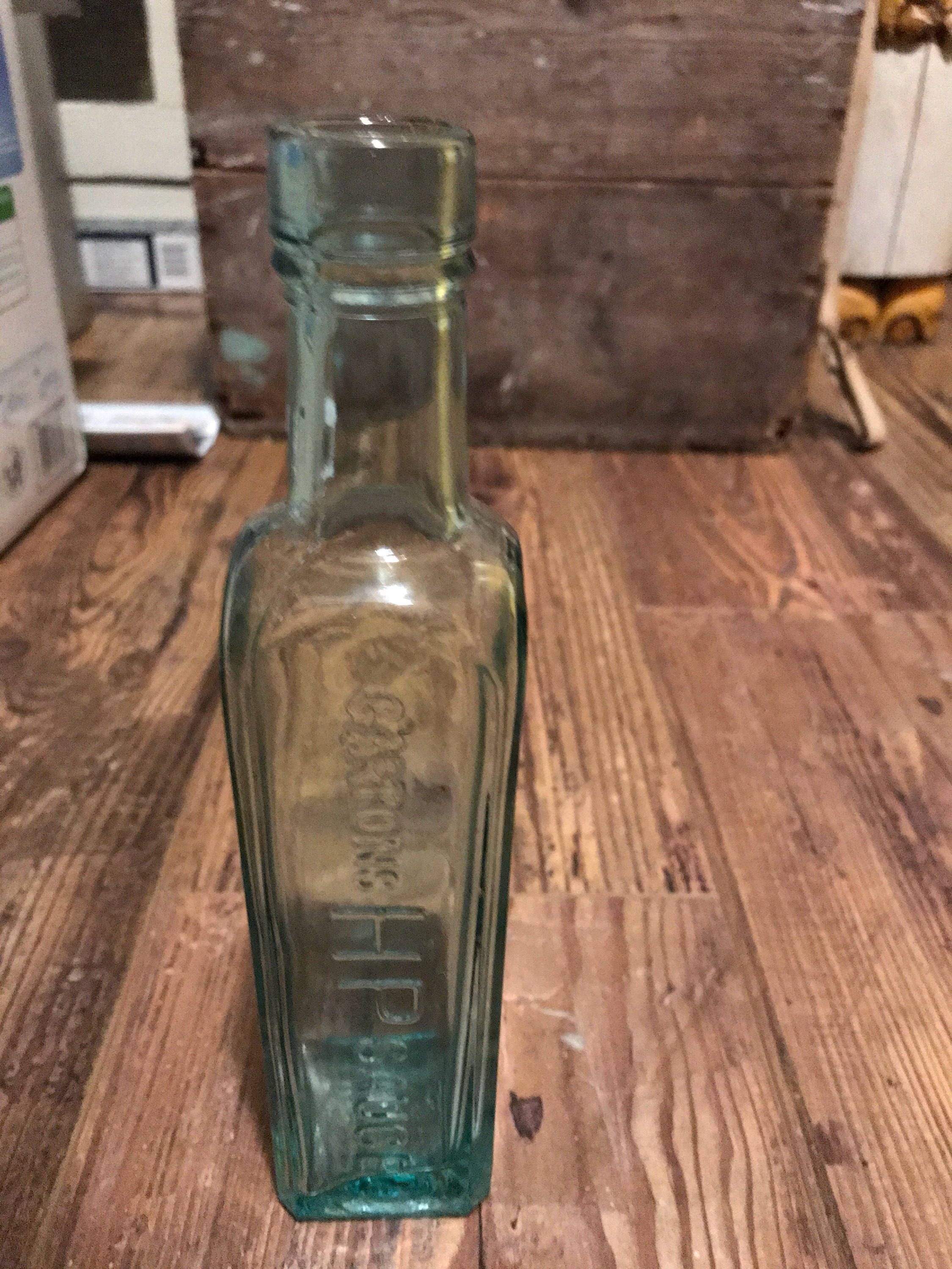 Antique Garton's HP Sauce Aqua Bottle 2 - Etsy UK