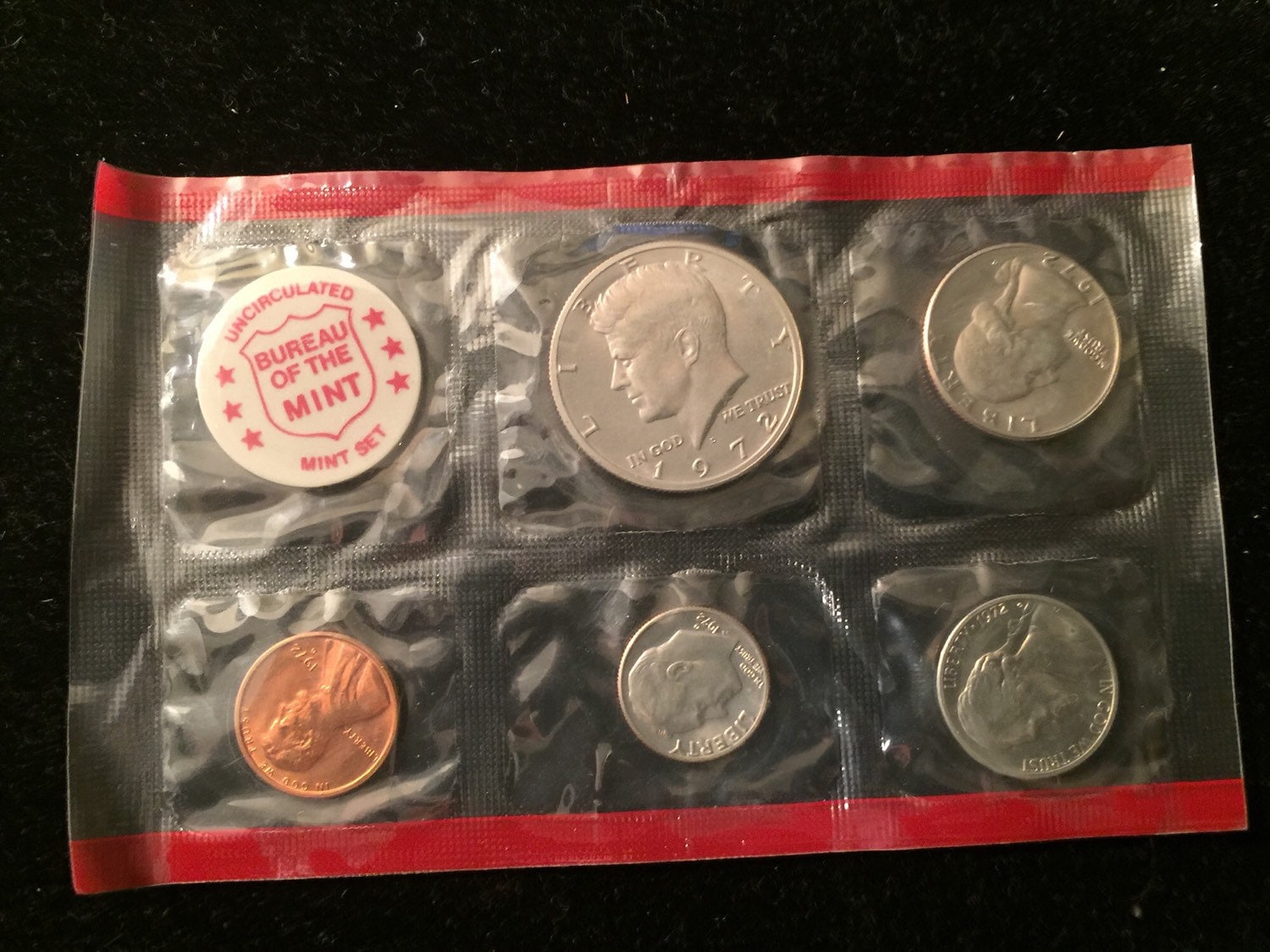 1972 Bureau of the Mint Set Denver Mint Uncirculated - Etsy UK