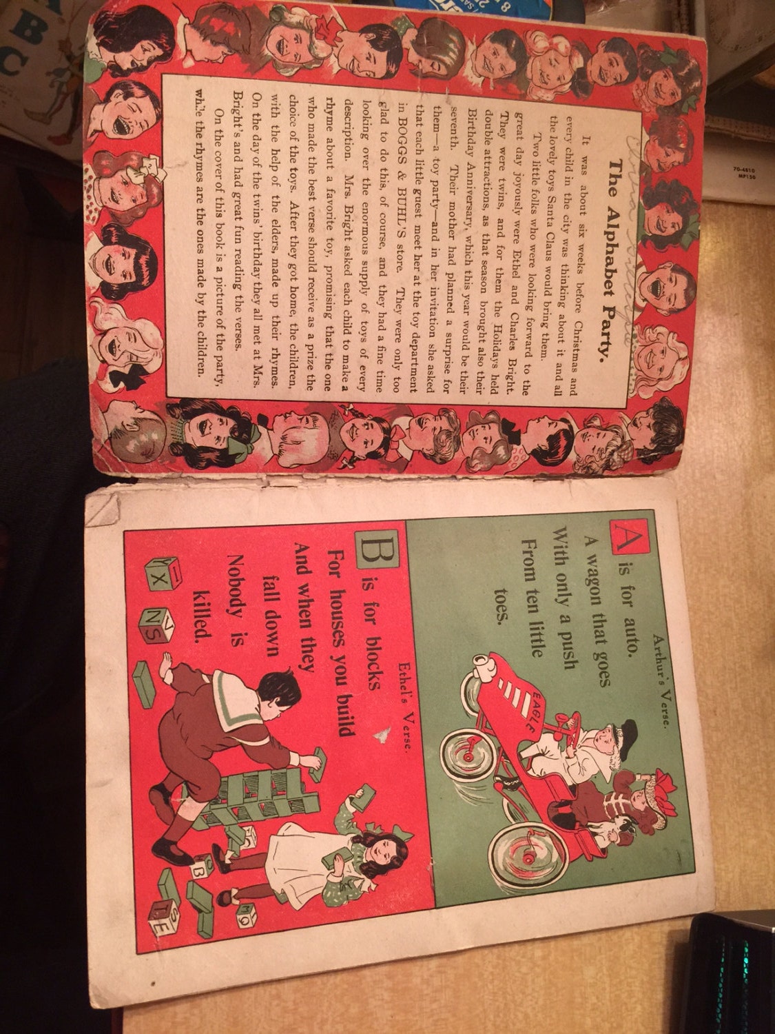 1905 ABC Fun Children's Book - Etsy