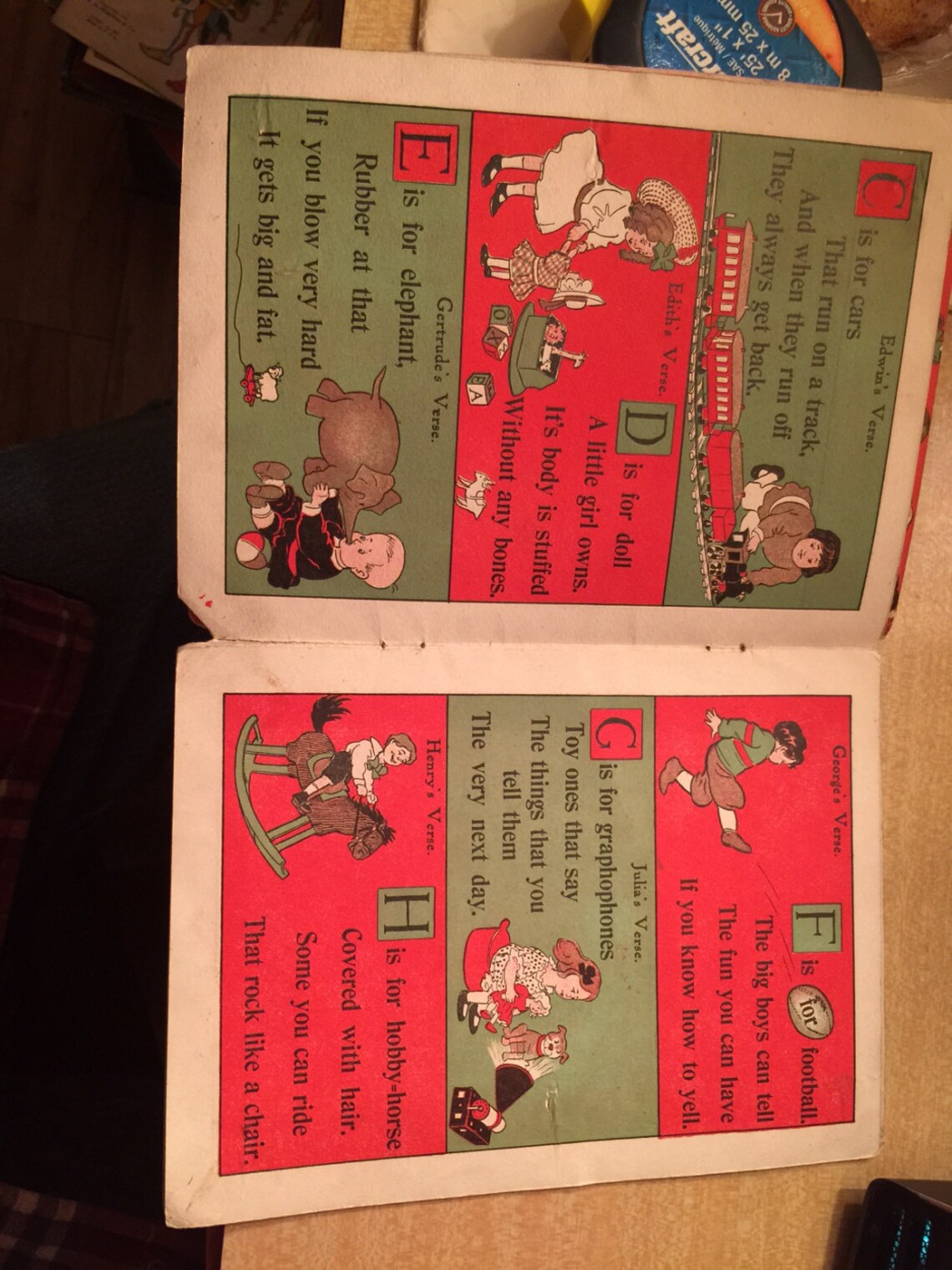 1905 ABC Fun Children's Book - Etsy