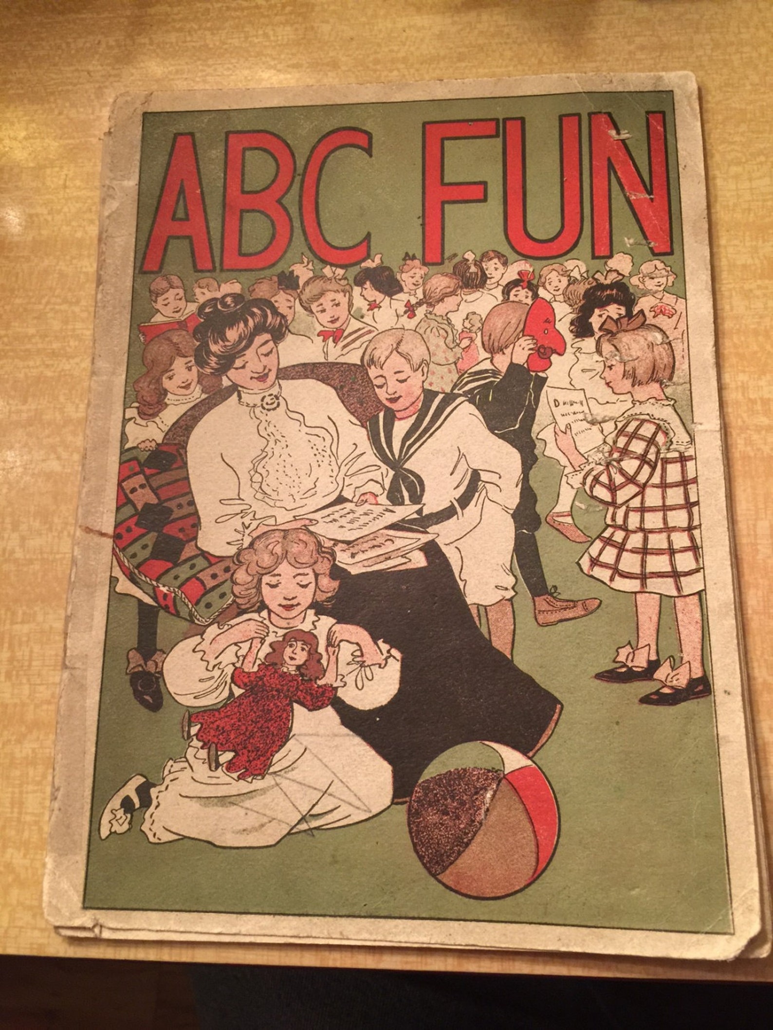 1905 ABC Fun Children's Book - Etsy