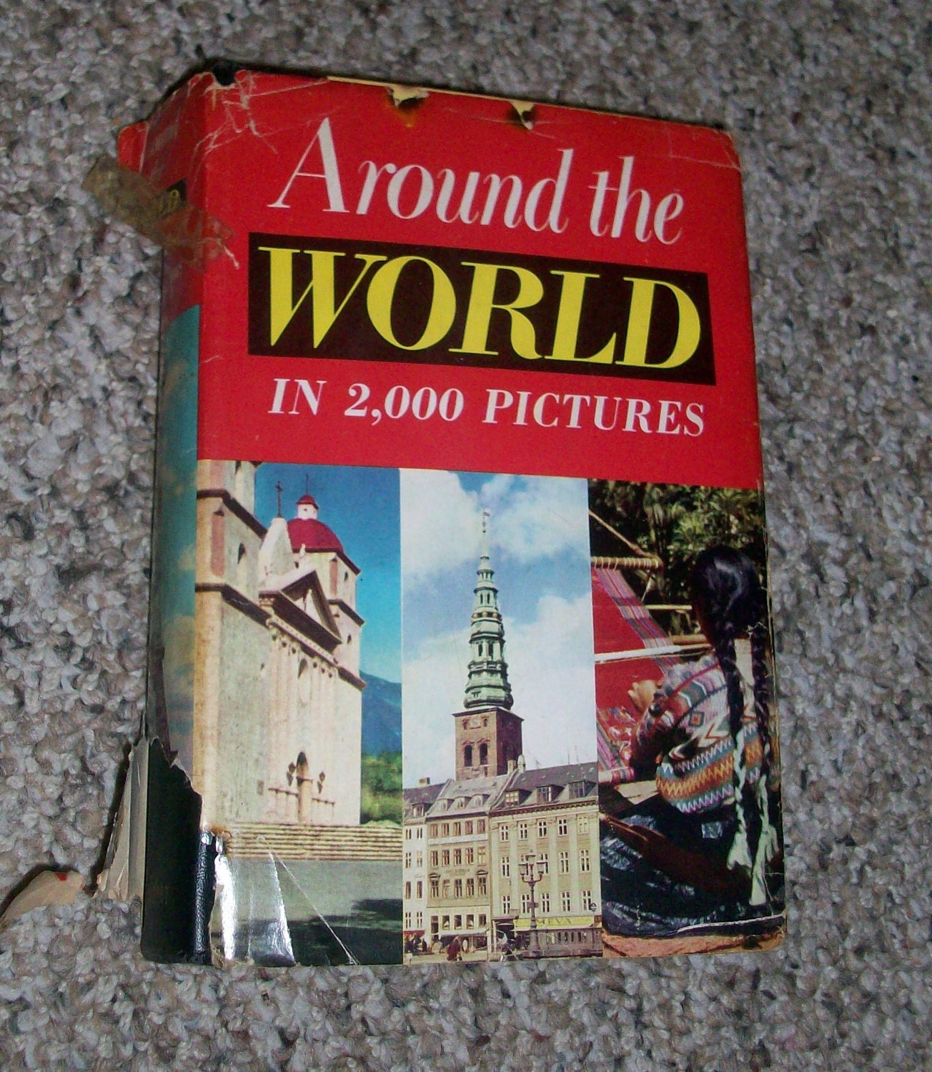 Illustrated Book around the World in 2000 - Etsy