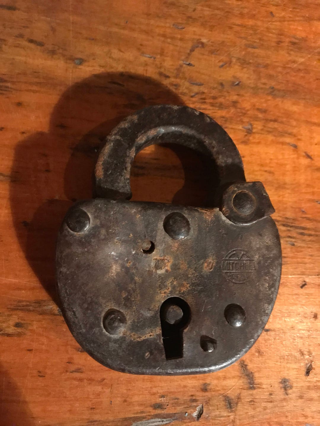 Antique Pad Lock - Early 1900s - Etsy