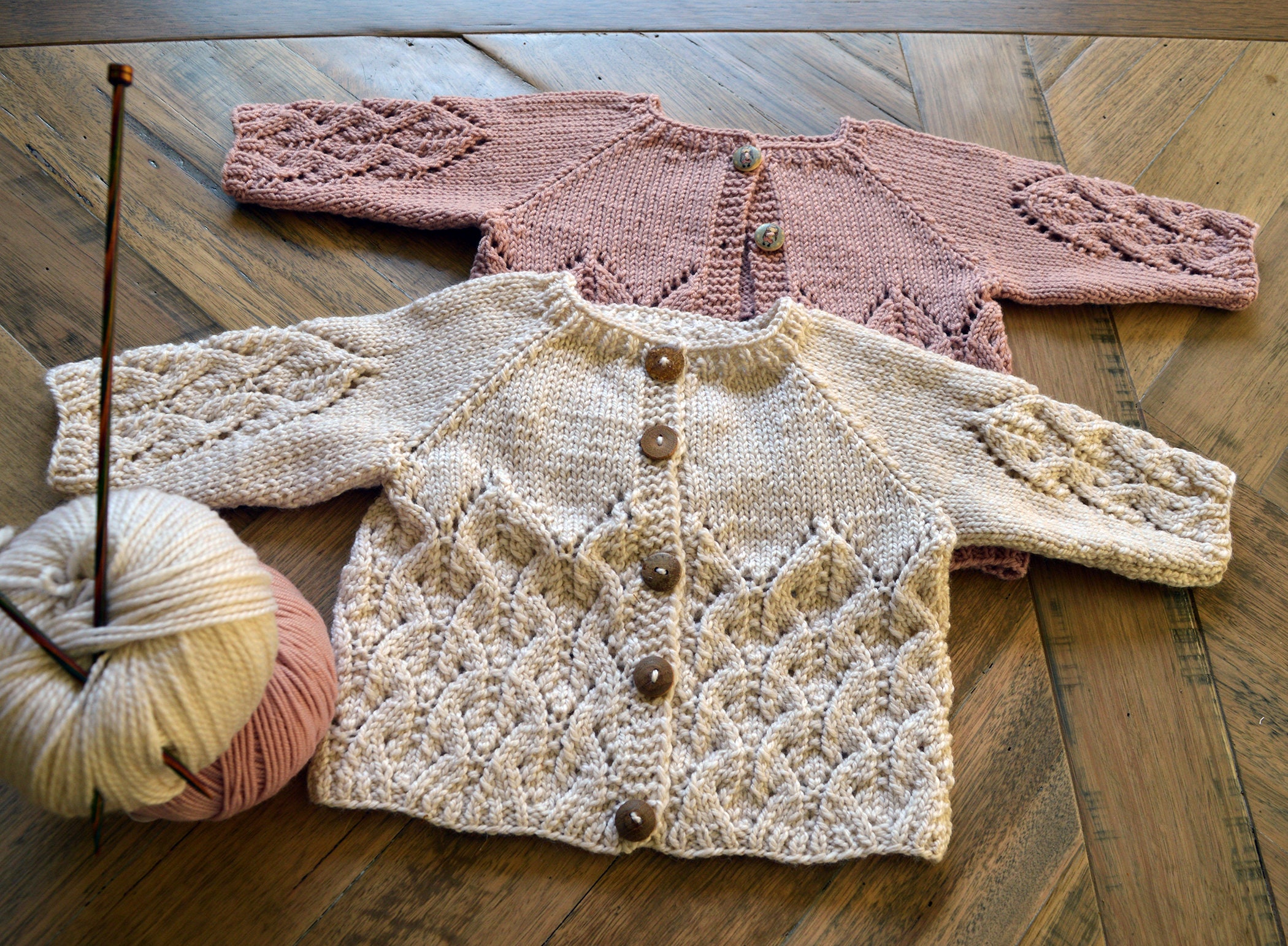 KNITTING Pattern-wynter Rose Cardigan P169 | Etsy