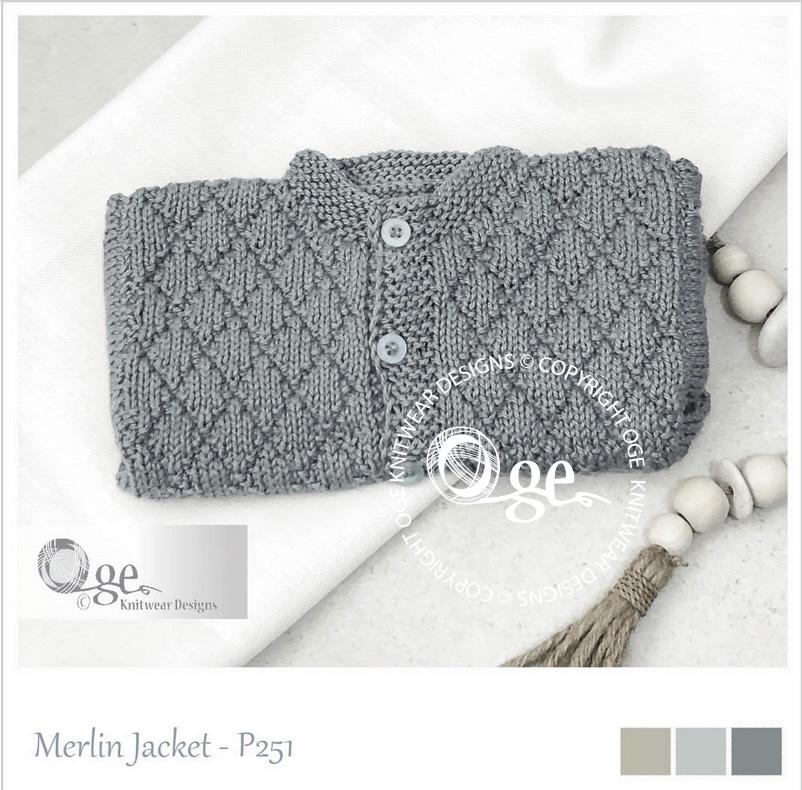 KNITTING Pattern-merlin Jacket - P251 - Etsy