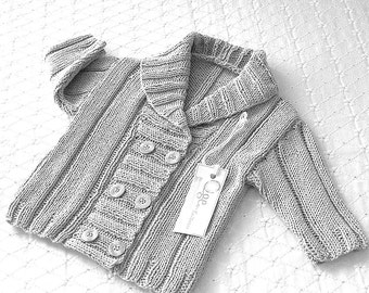 KNITTING Pattern-hooded Double Breasted Jacket and Helmet - Etsy UK