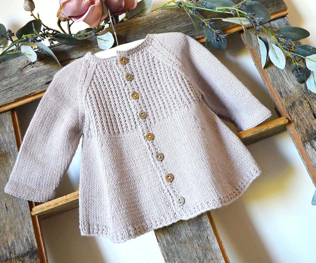 KNITTING Pattern-tunic Top With Button up Back P085 - Etsy
