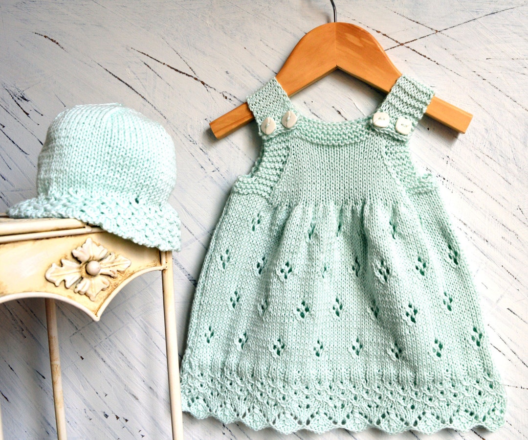 KNITTING Pattern-sun Dress With Matching Hat - P078 - Etsy