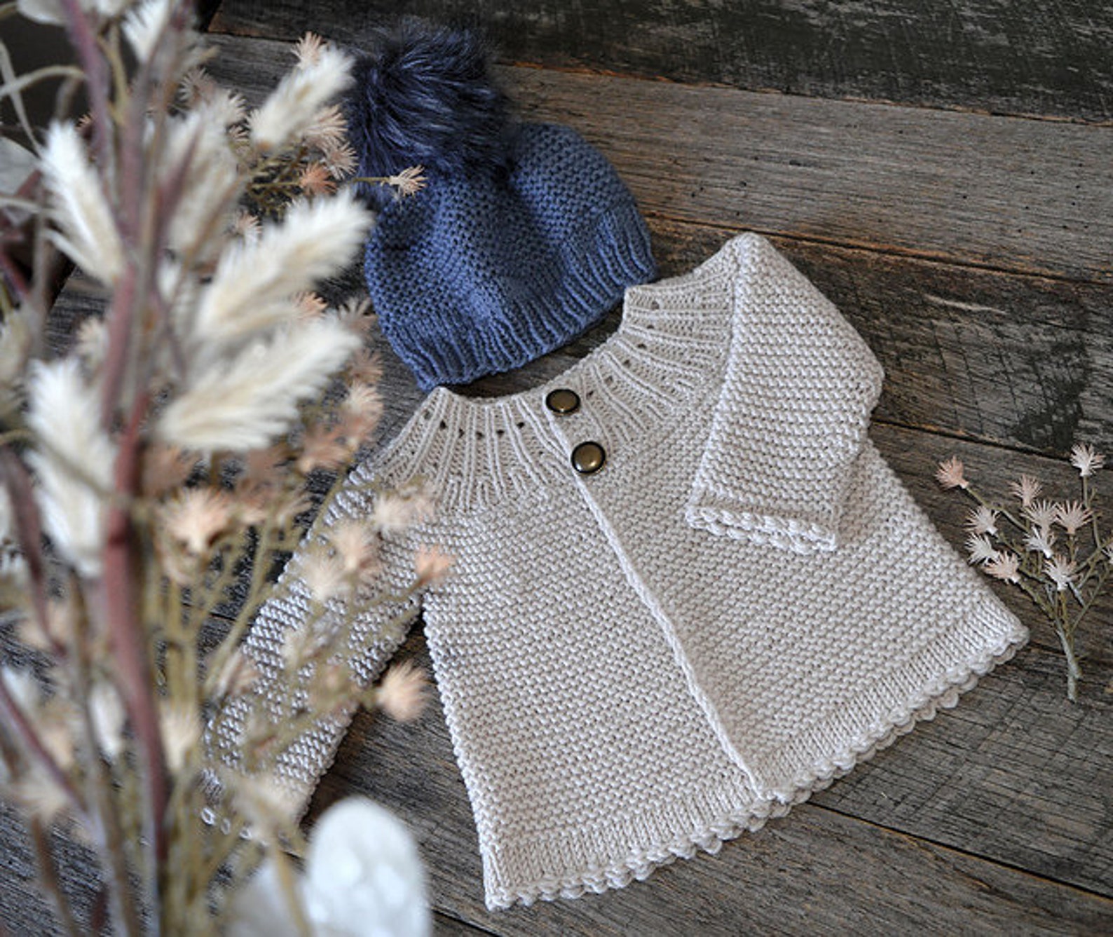 KNITTING Pattern-jules Cardigan & Hat P192 - Etsy