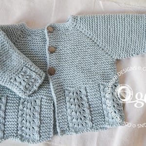 KNITTING Pattern-lyla Top Down Cardigan - P252 - Etsy