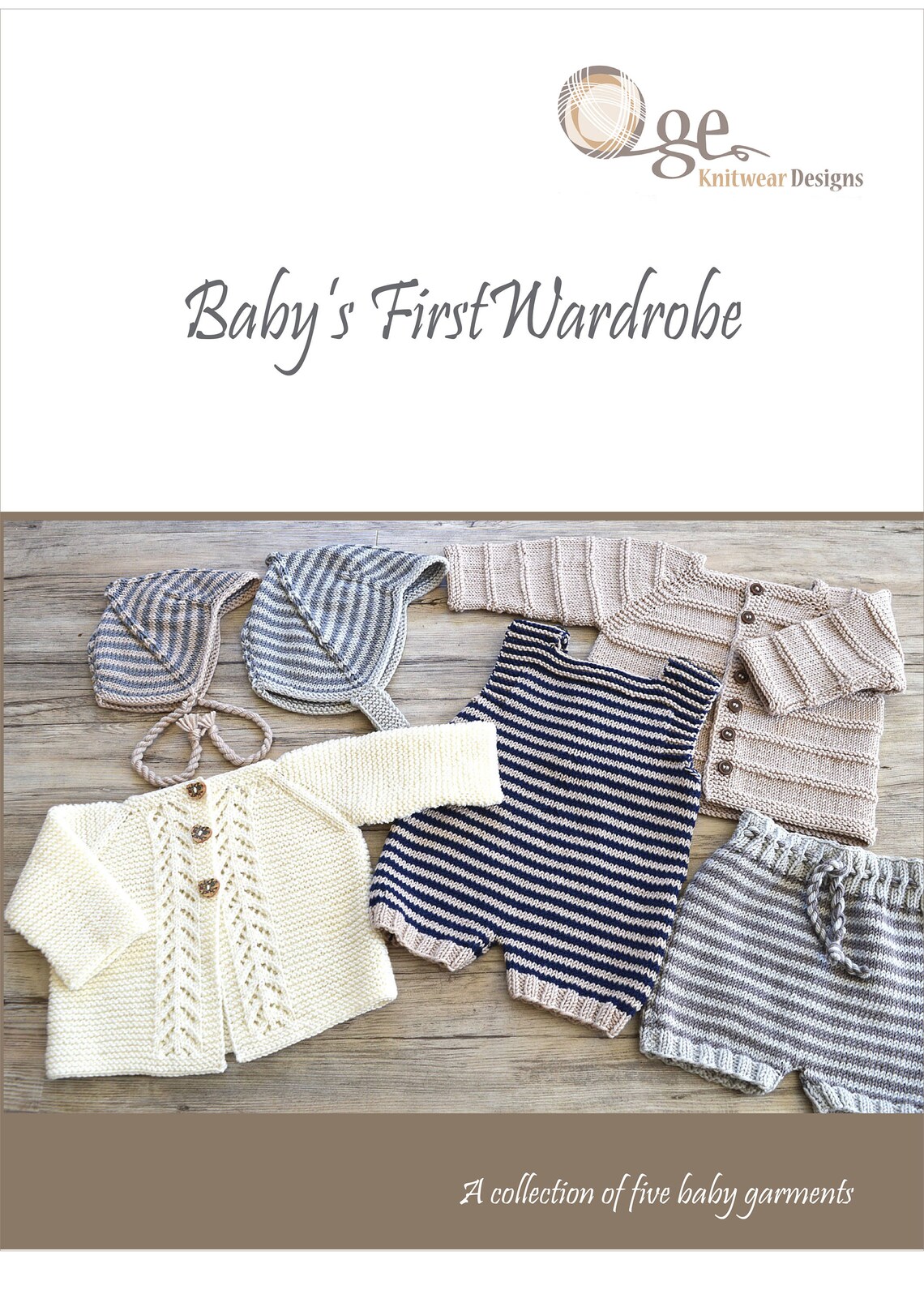 KNITTING Pattern-baby's First Wardrobe Ebook P125 - Etsy
