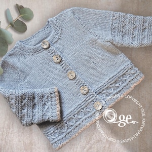 KNITTING PATTERN- Doireann Cardigan - P230 - Etsy
