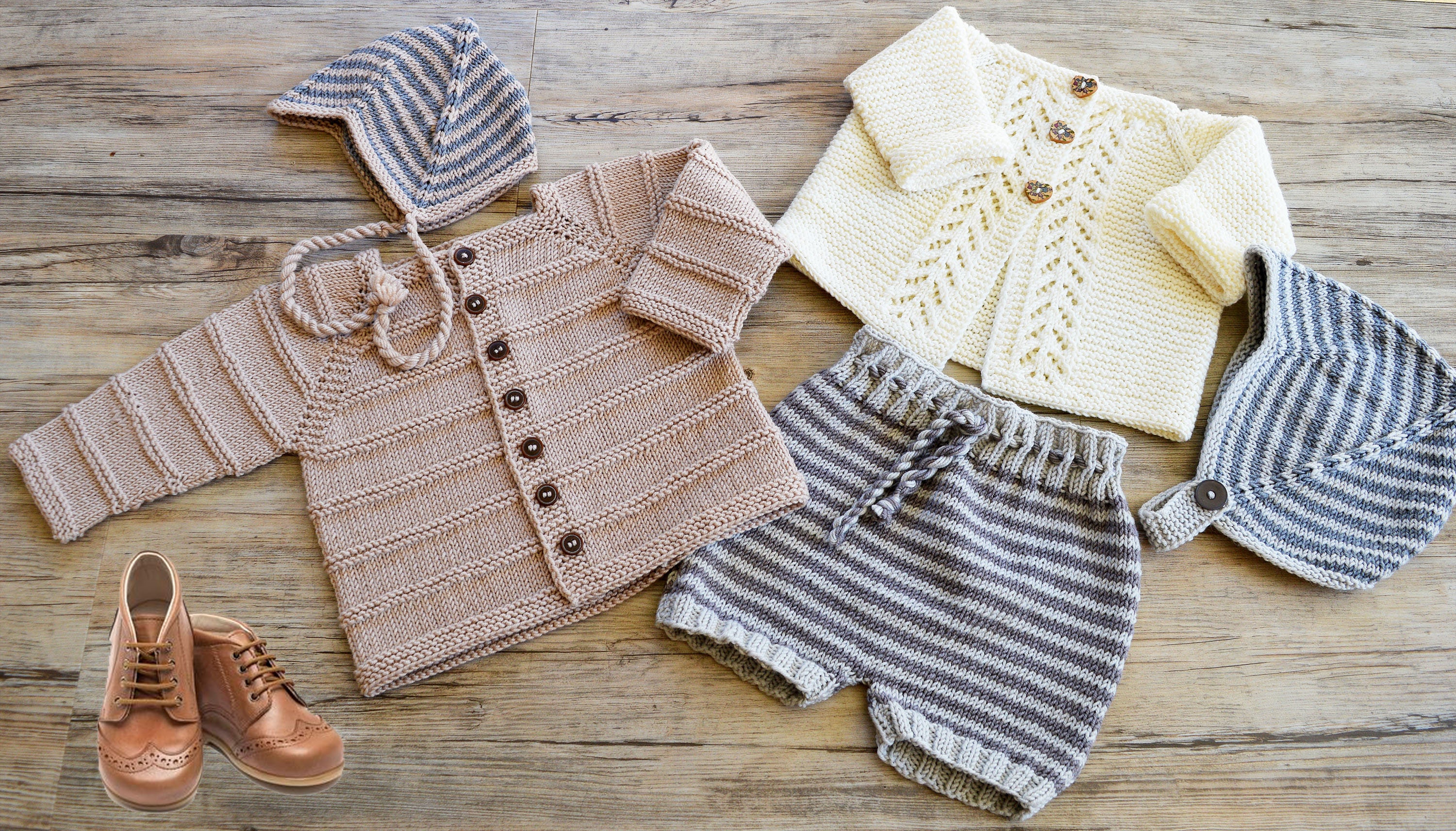 KNITTING Pattern-baby's First Wardrobe Ebook P125 | Etsy