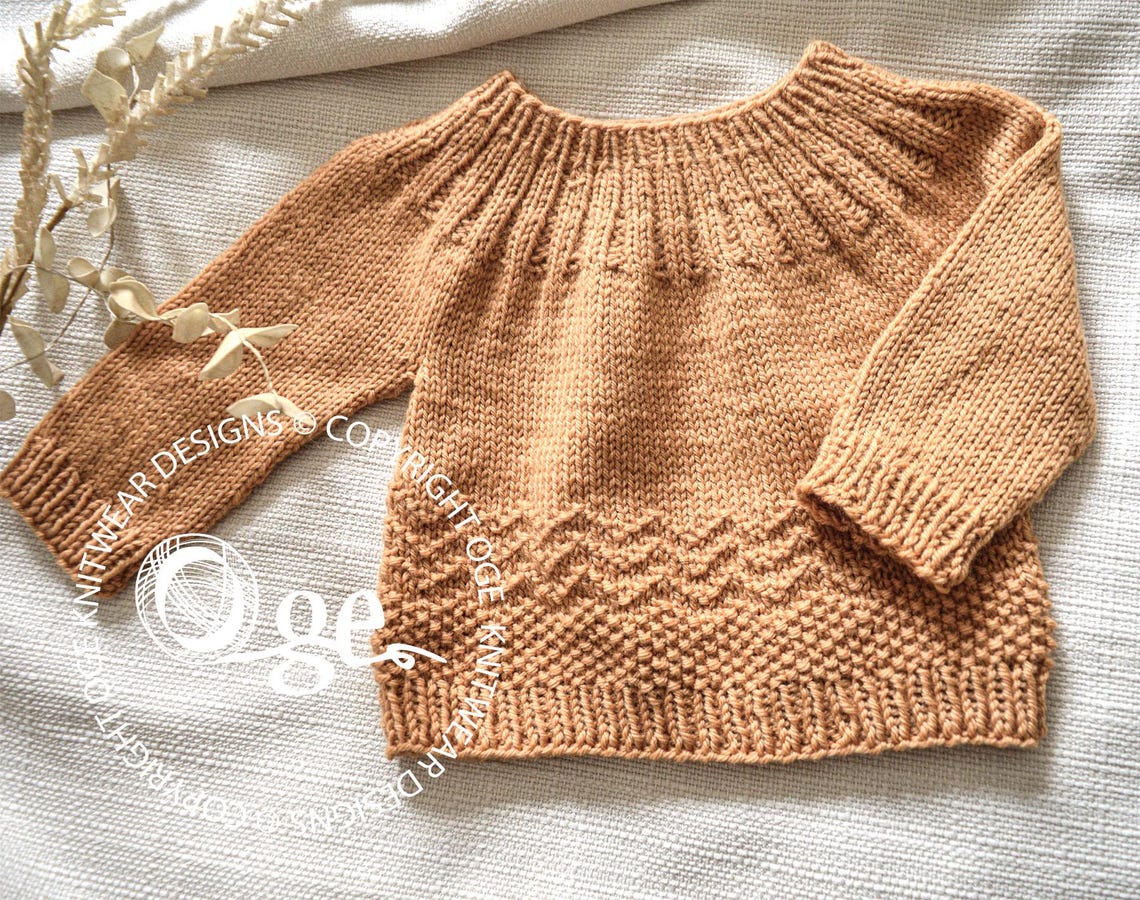 KNITTING Pattern-sandefjord Sweater - P255 - Etsy