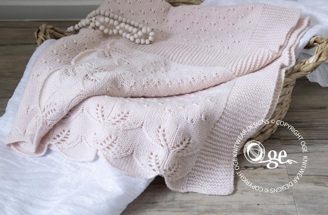 KNITTING Pattern-butterfly Kisses Baby Blanket - P119 - Etsy