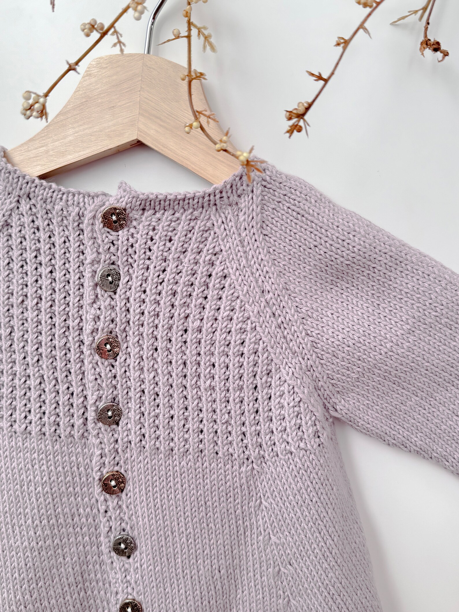 KNITTING Pattern-tunic Top With Button up Back - P085 - Etsy