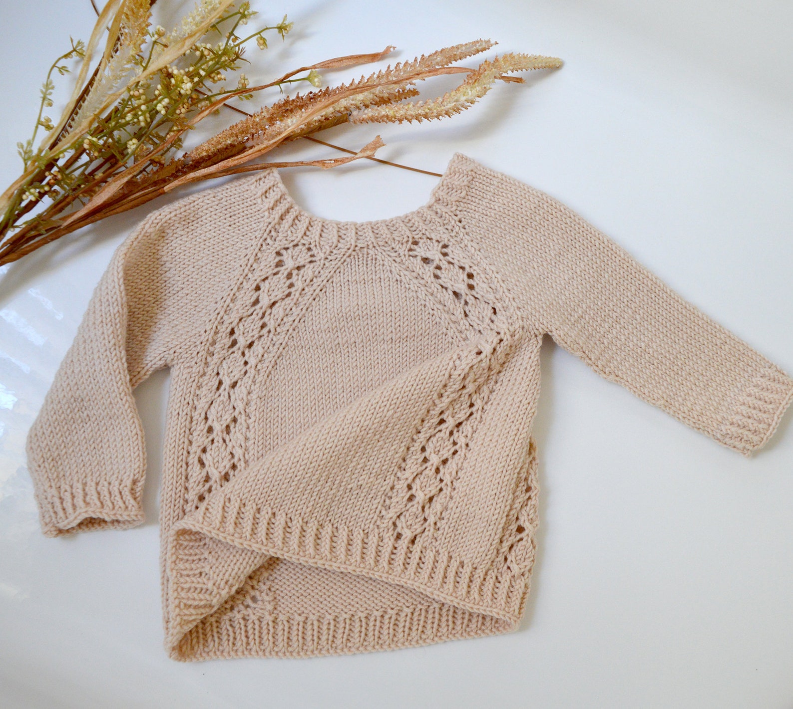 KNITTING PATTERN-Diamond Sweater P193 - Etsy France