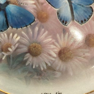 2 Butterfly Plates. One Precious Grace by Lena Liu the Other is 1979 ...