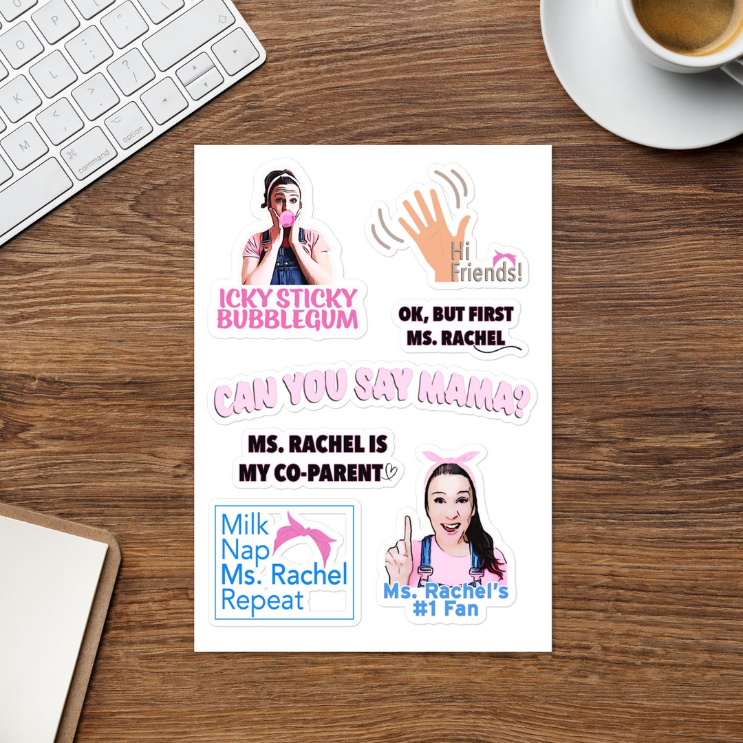 Ms Rachel Stickers, Songs for Littles Stickers, Funny Stickers, Mom ...