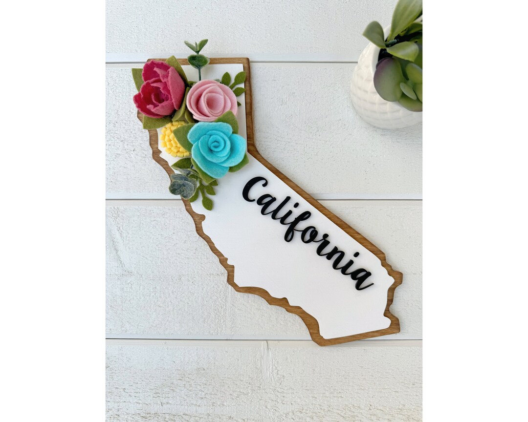 California State Sign - Etsy