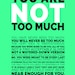 You Are Not Too Much // Inspirational Art // Fine Art Print // - Etsy