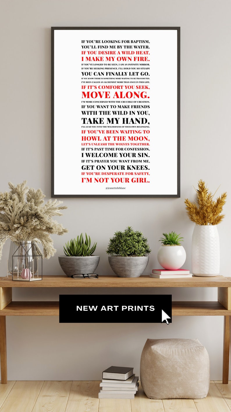 Inspirational Poetry Art for Wild Sovereign Freedom-loving - Etsy