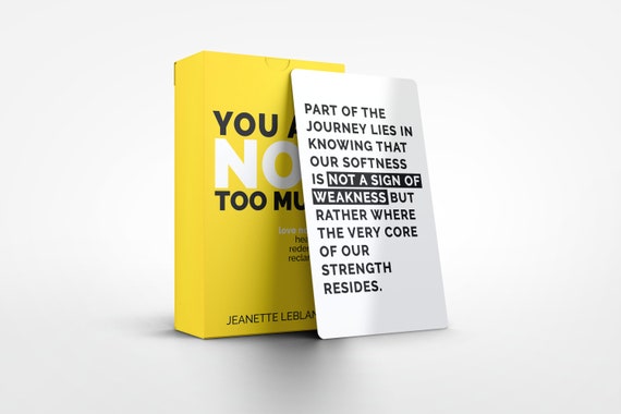 Inspirational Card Deck // Affirmation Deck // Empowerment // - Etsy