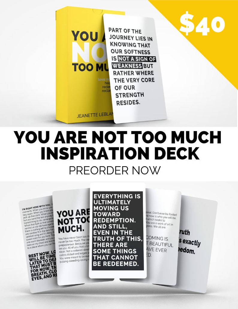 Inspirational Card Deck // Affirmation Deck // Empowerment // Self ...