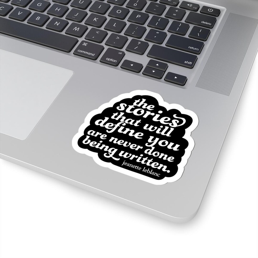 Writer Sticker | Narrative Therapy Vinyl Decal for Journals & Laptops ...