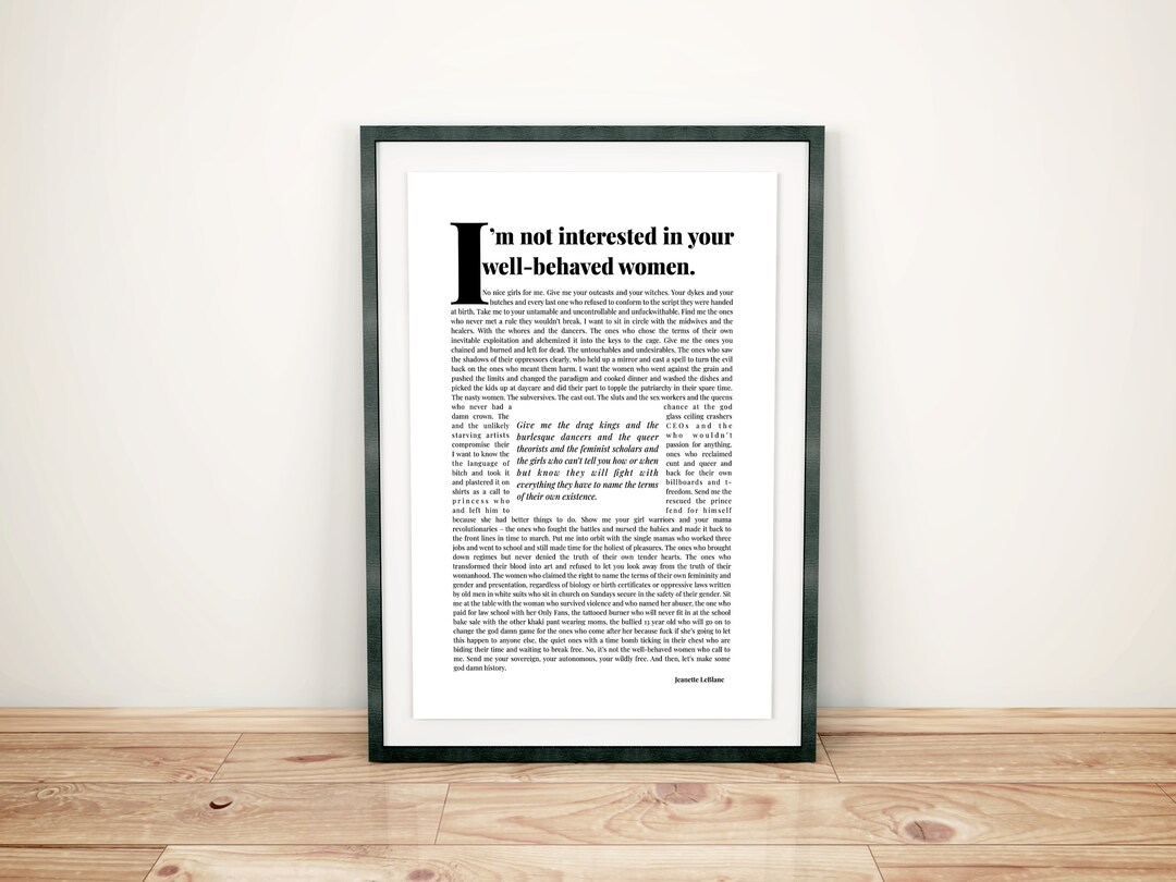 Empowering Women | Inspirational Quote Print | Motivational Artwork ...