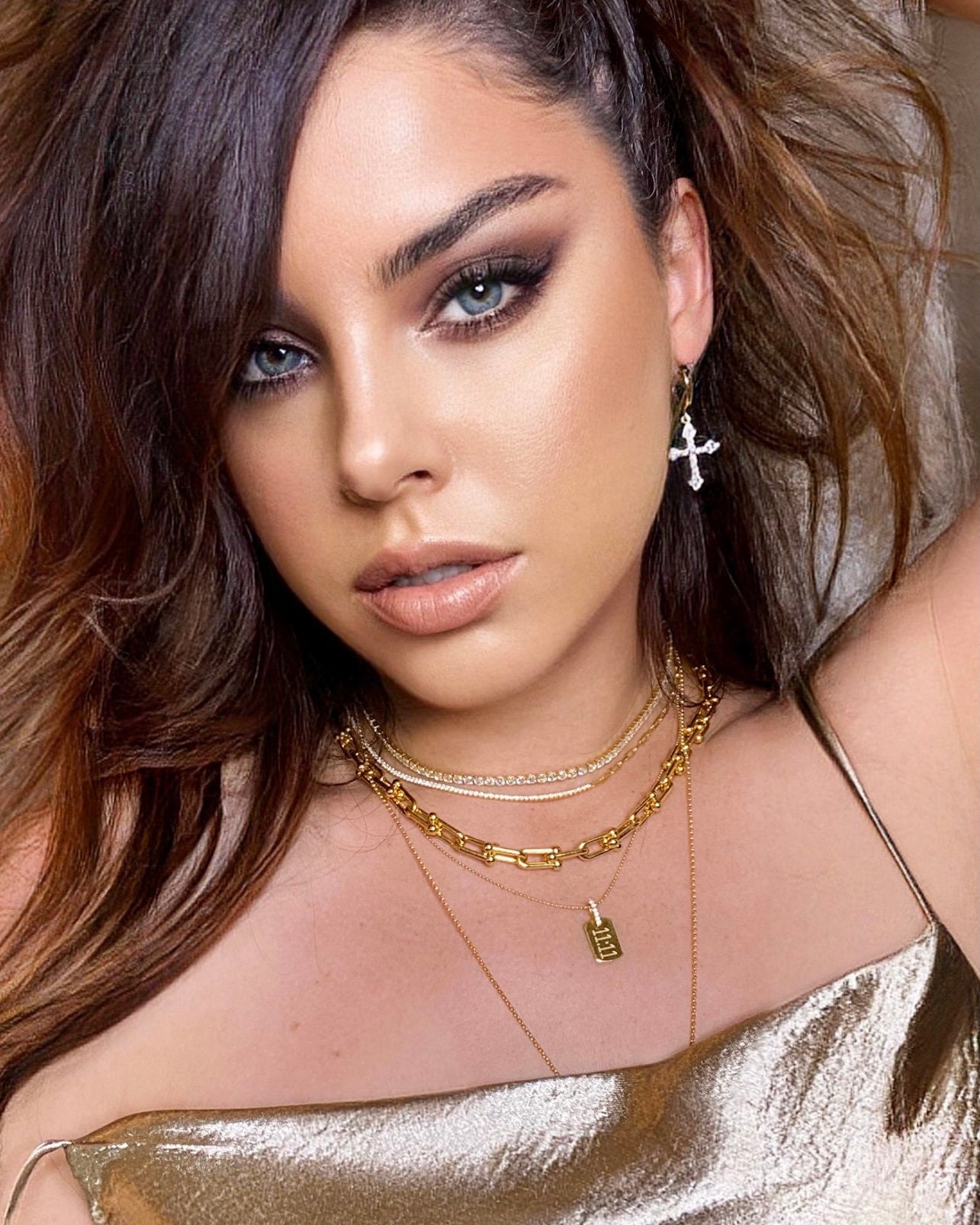 11:11 Charm Necklace Gold Tag Necklace Angel Jewelry Number | Etsy