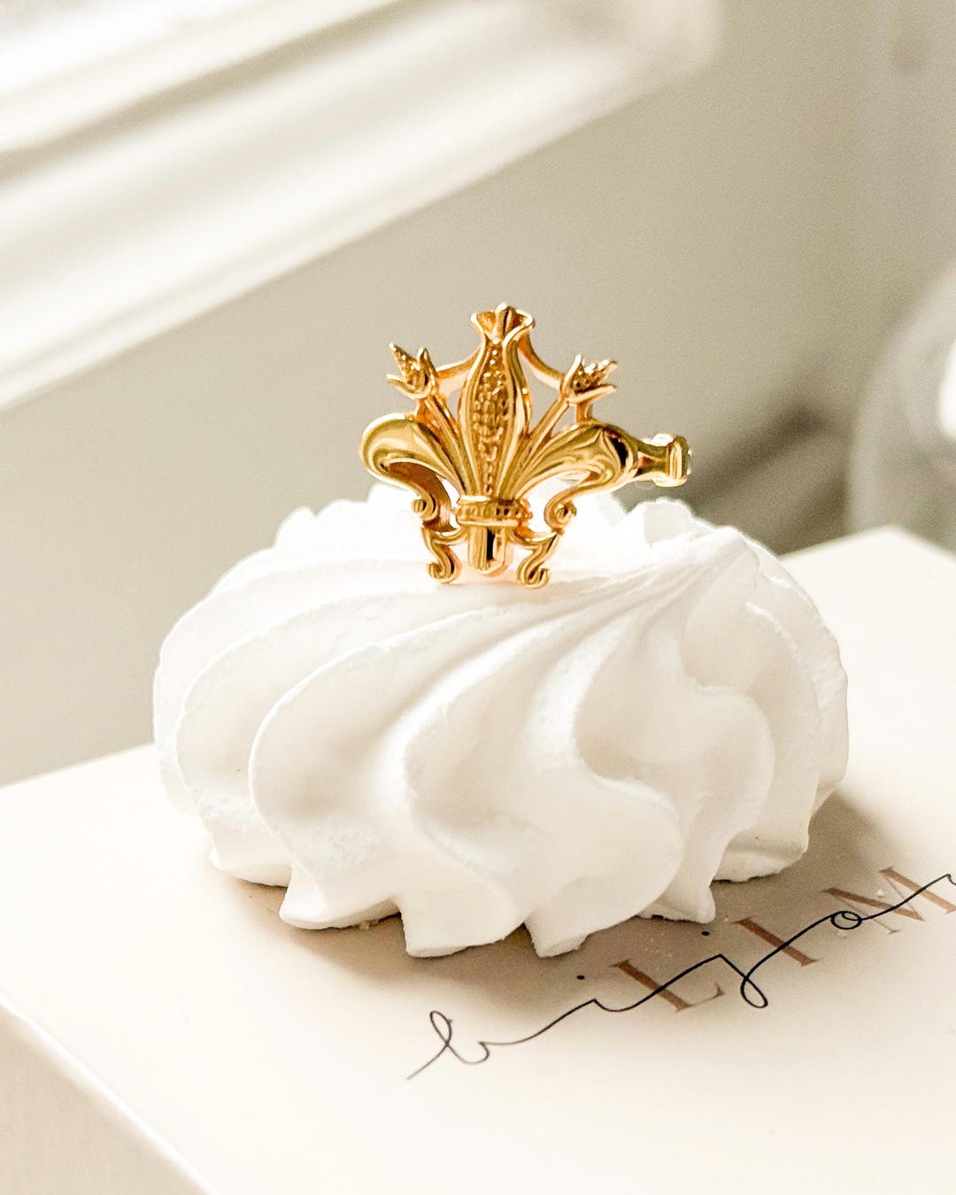 Fleur De Lis Ring, French Wedding Ring, Parisian Style Jewelry, French ...