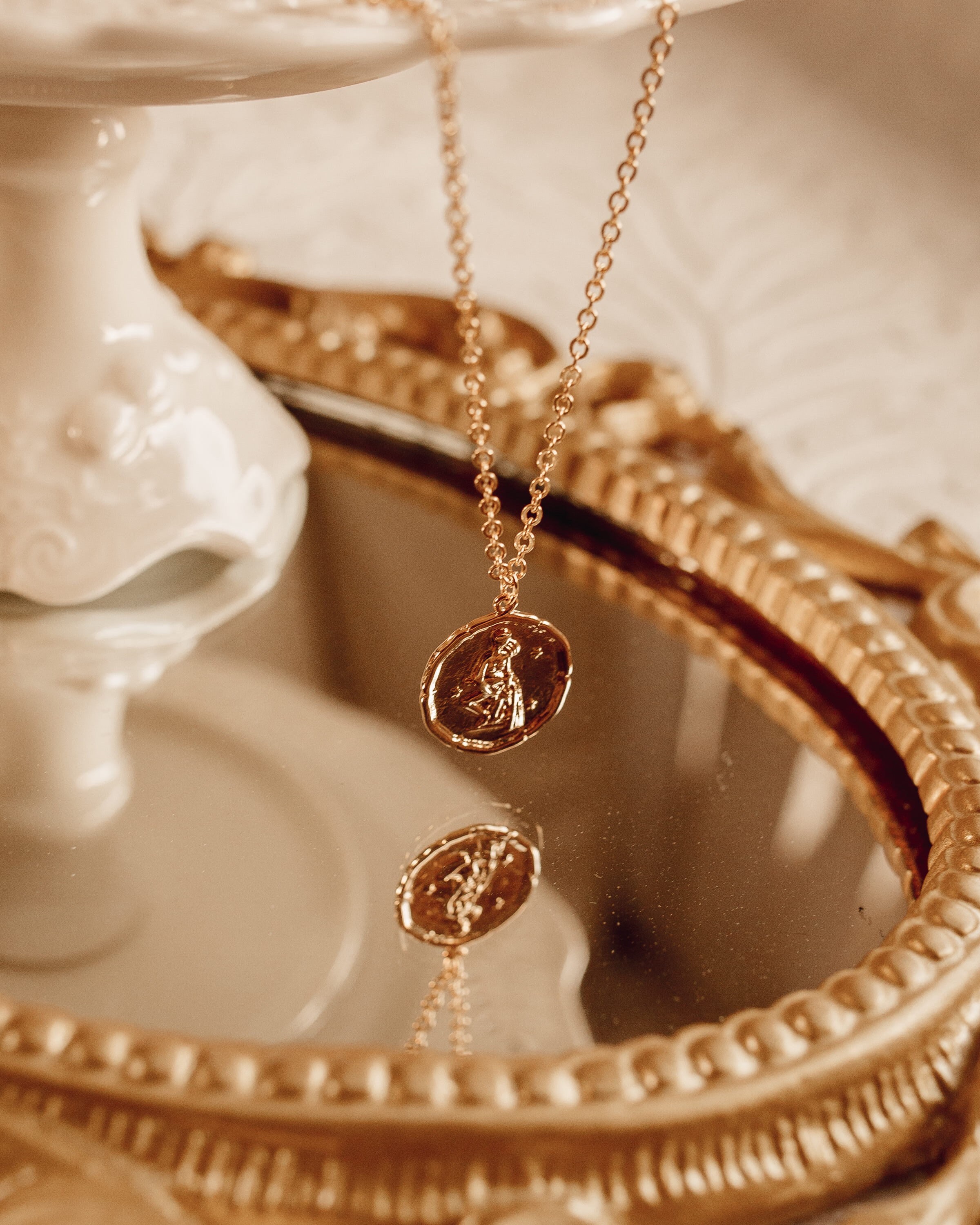 Celestial Gold Necklace Celestial Jewelry Celestial | Etsy