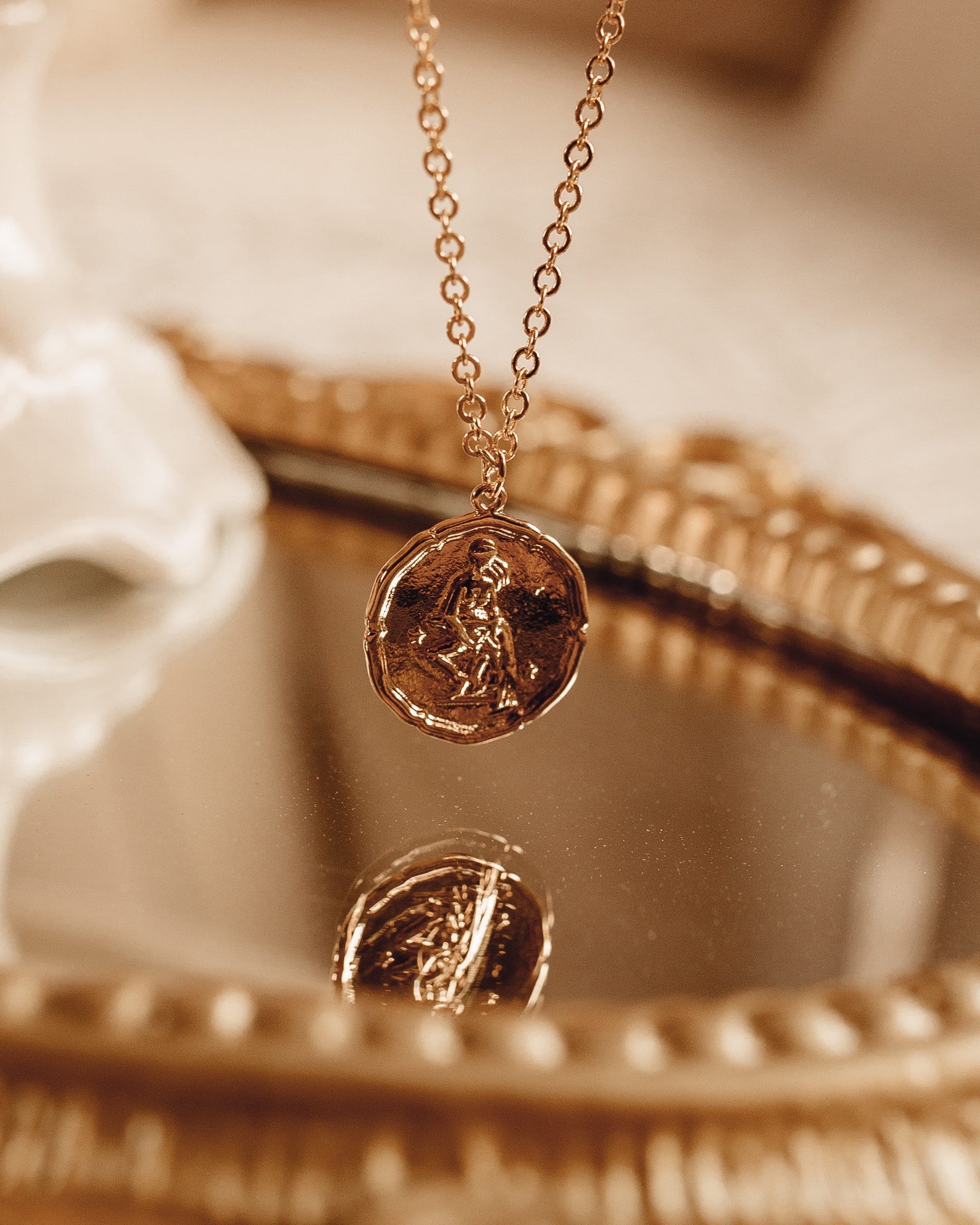 Celestial Gold Necklace Celestial Jewelry Celestial | Etsy