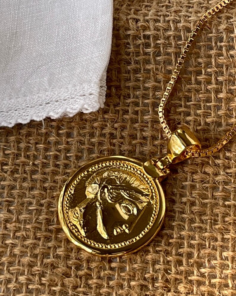 Gold Coin Necklace Stacking Necklaces Stacked Jewelry - Etsy