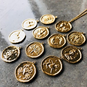 Celestial Gold Necklace celestial jewelry celestial | Etsy