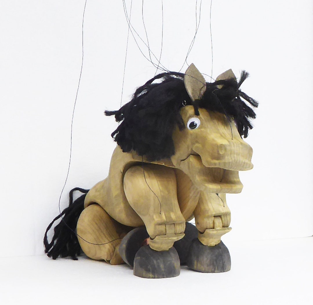 Friendly Clydesdale Horse Marionette - Etsy